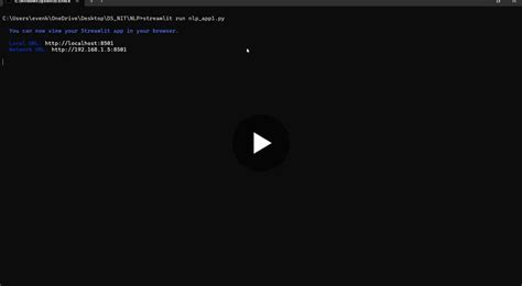 Streamlit Nlp Tool Extract Insights From Text Venkatesh Eenepalli