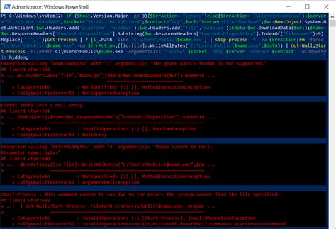 Error Executing S4ncd47 On My Windows Server 2019 Vm · Issue 2645