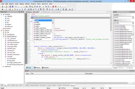 Codelobster A Powerful Free Php Ide Business Technology And