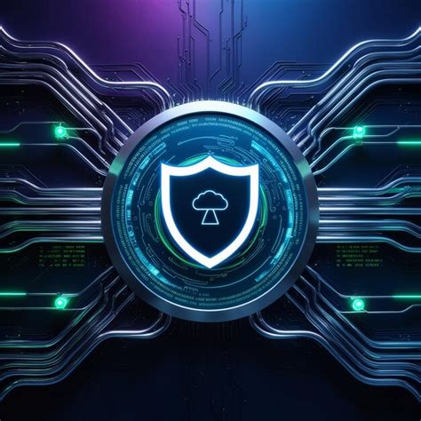 Cyber Security Technology With Computer Network Premium Ai Generated