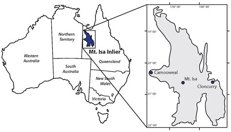 Mount Isa Map Australia At Rebecca Leon Blog