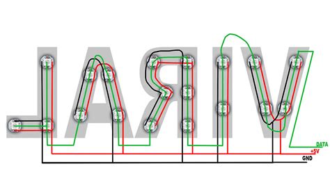 Diy 3d Printed Rgb Led Alphabet Letters