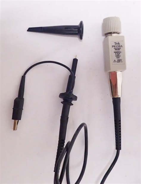 Tektronix P A Oscilloscope X Passive Probe MHz With Clip Hook