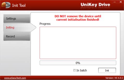Unikey Init Tool Secutech Wiki