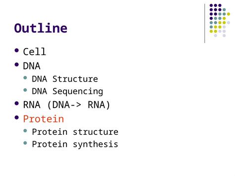 Ppt Cot 6930 Hpc And Bioinformatics Introduction To Molecular Biology