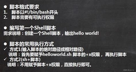 Linux下的shell编程（必须给予执行权限）sh执行shell脚本需要赋予权限吗 Csdn博客