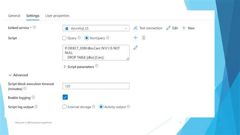 41 Scripts Activity In Azure Data Factorypptx