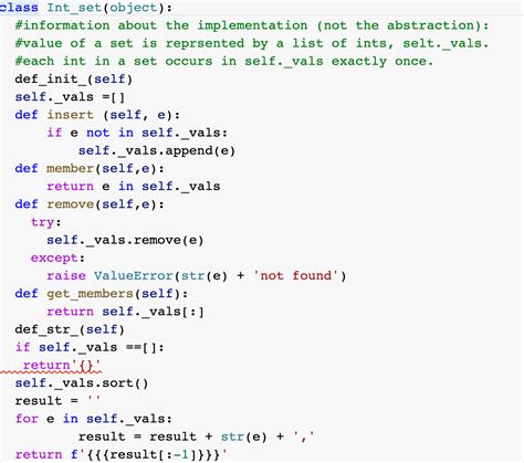 Solved Class Intsetobject Information About The