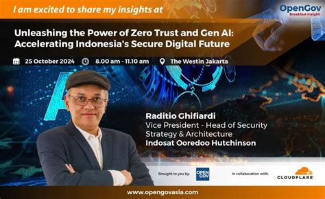 Cybersecurity Zerotrust Generativeai Indonesia Digitaltransformation Fsi Techevent