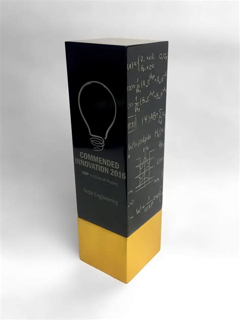 Institute Of Physics Aluminium Awards Creative Awards London Limited