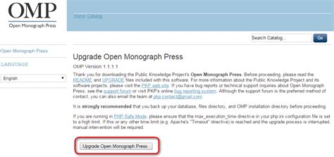 Omp Database Error Has Occurred Open Monograph Press Pkp Community
