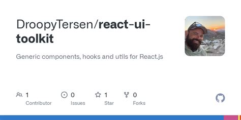 Github Droopytersenreact Ui Toolkit Generic Components Hooks And