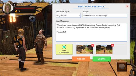 Feedback And Bug Form With Screenshots And Drawing Feature