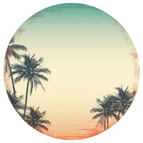 Vintage Palm Tree Circle Frame Premium Photo Illustration Rawpixel Vintage Palm Tree Circle Frame Premium Photo Illustration Rawpixel
