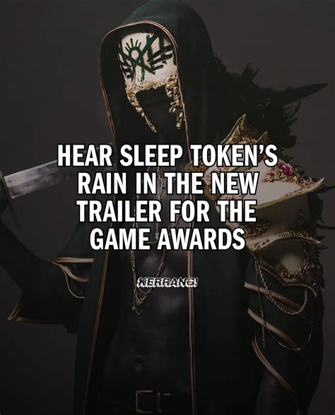Kerrang A Cinematic Version Of Sleep Tokens Rain Has Facebook