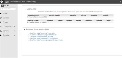 Cisco Prime Cable Provisioning 72 User Guide Prime Cable Provisioning Interfaces Support