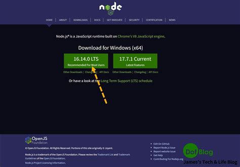 在 Windows 上安裝 Nodejs 與 Npm 執行環境的一篇紀錄文 Jamess Tech And Life Blog 點部落