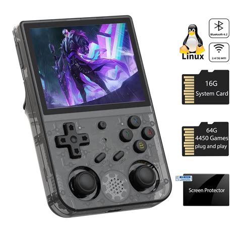 Buy RG VS Retro Linux System Video Handheld Game Console IPS Screen RK Bit Game