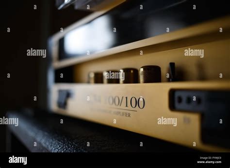 Old Amplifier Stock Photo Alamy