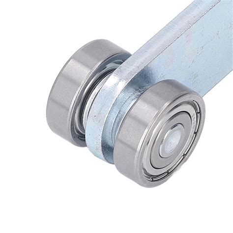 Trolley Assembly Carbon Steel Stainless Steel 2 Wheel Trolley Assembly Rollers For Taller Strut