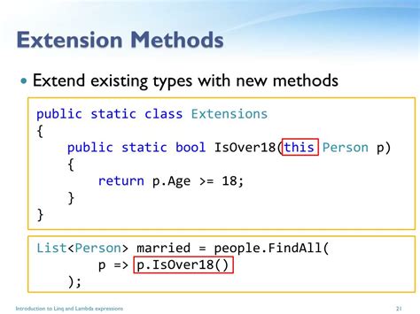 Ppt Introduction To Linq And Lambda Expressions Powerpoint