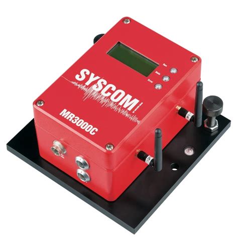 Syscom Mr3000c Vibration And Motion Measurement System Absolute