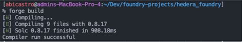 how to set up foundry to test smart contracts on hedera hedera