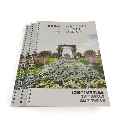 Custom Professional Spiral Wedding Album Printing