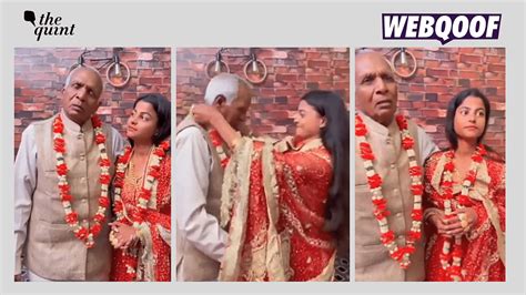 Fact Check Scripted Video Of Older Man Marrying Younger Girl Viral As