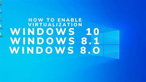 How To Enable Virtualization Vt X In Bios Setting For Windows 1087