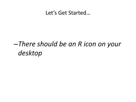 Introduction To R Language Programmingppt