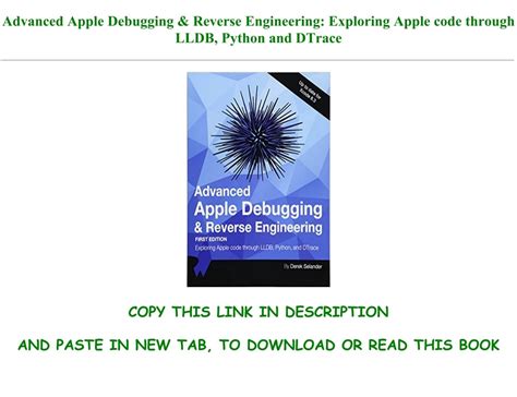 Book Advanced Apple Debugging And Reverse Engineering Exploring Apple