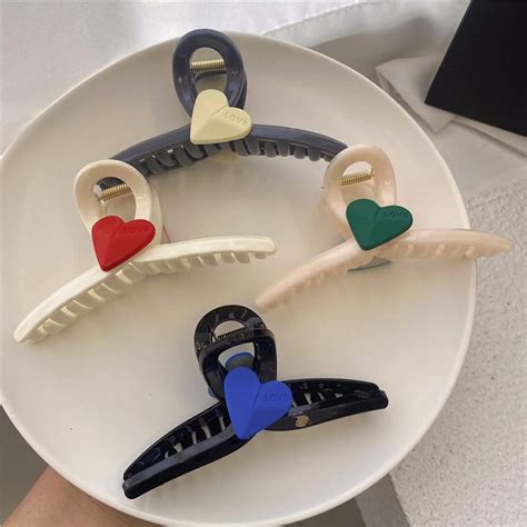 Pinzas Para El Cabello De San Valentín De 43 Pulgadas Clip Grande Para