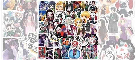 Набор наклеек Клинок рассекающий демонов купить в Санкт Петербурге Хобби и отдых Авито