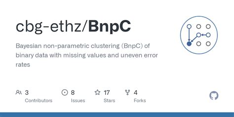 GitHub Cbg Ethz BnpC Bayesian Non Parametric Clustering BnpC Of Binary Data With Missing