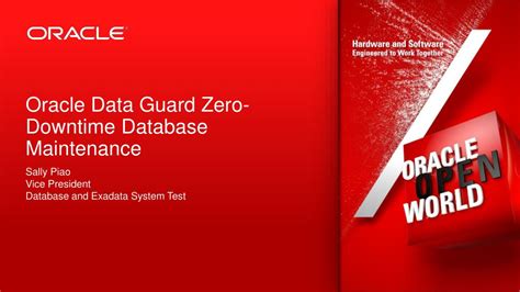 Ppt Oracle Data Guard Zero Downtime Database Maintenance Powerpoint Presentation Id2085283