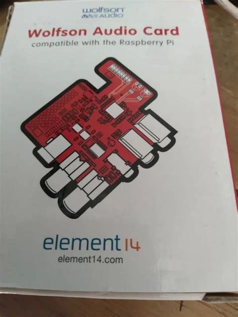 Wolfson Audio Sound Card Raspberry Pi Model B Compatible Element 14 £699 Picclick Uk