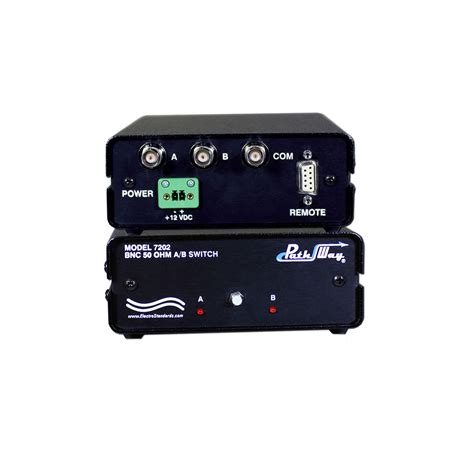 7202 Bnc Ab Network Switch Box Rs232 Serial Remote Port