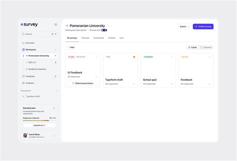 Survey Product Design By Kamil Mitek On Dribbble