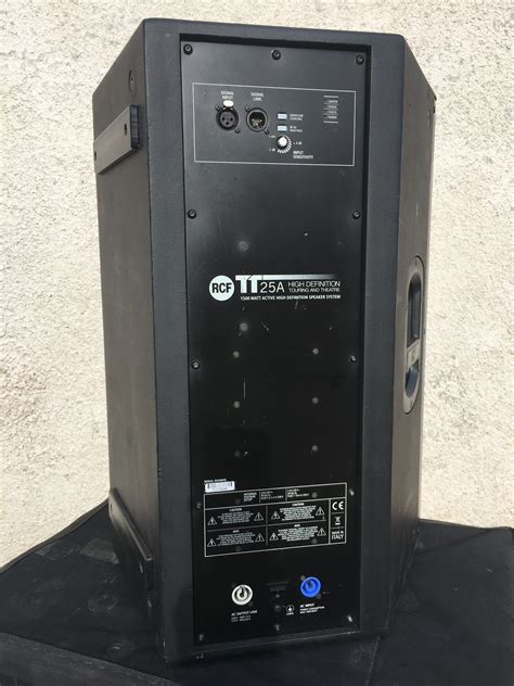 Tt25 A Rcf Tt25 A Audiofanzine