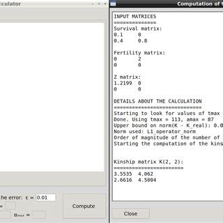 Graphical User Interface Provided With The Python Implementation Of The Download Scientific