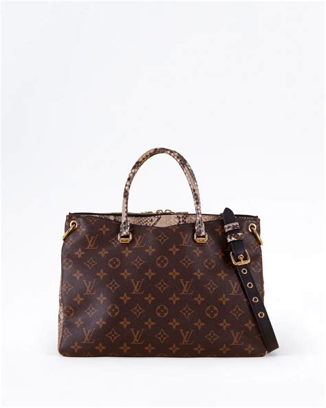Louis Vuitton Python Monogram Pallas Mm Vivrelle