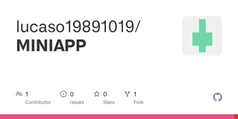 GitHub Lucaso MINIAPP