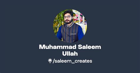 Muhammad Saleem Ullah Instagram Facebook Linktree