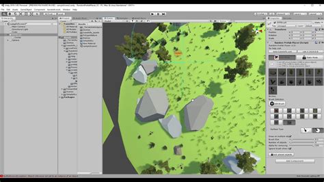 [Unity/Tools] Random Prefab Placer V2 Trailer 2 - YouTube