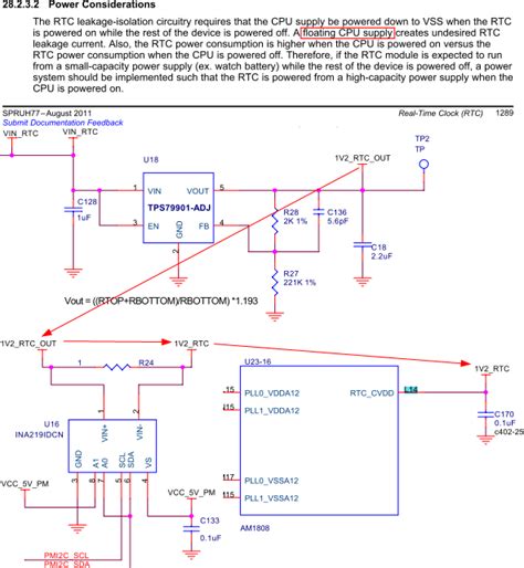 Omap L138 Rtc Floating Cpu Supply Processors Forum Processors