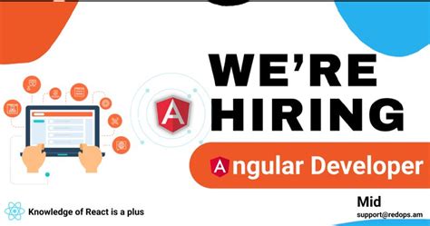 Hiring Career Angulardeveloper Reactdeveloper Redops App Development