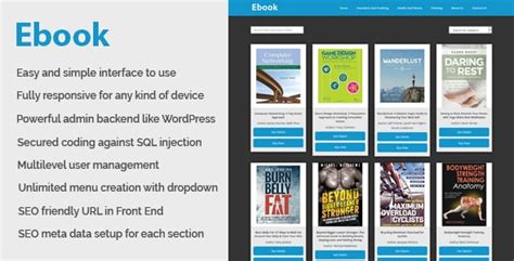 ebook php scripts codecanyon