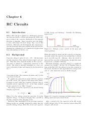 Lab RC Circuits Pdf Chapter RC Circuits Introduction To Fully Charge And Discharge