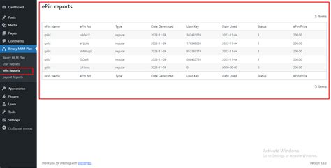 Binary Mlm Plan Wordpress プラグイン 日本語